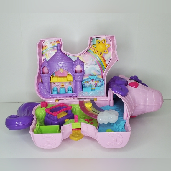 Mattel | Toys | Polly Pocket Unicorn Party Pinata Surprise Playset No ...